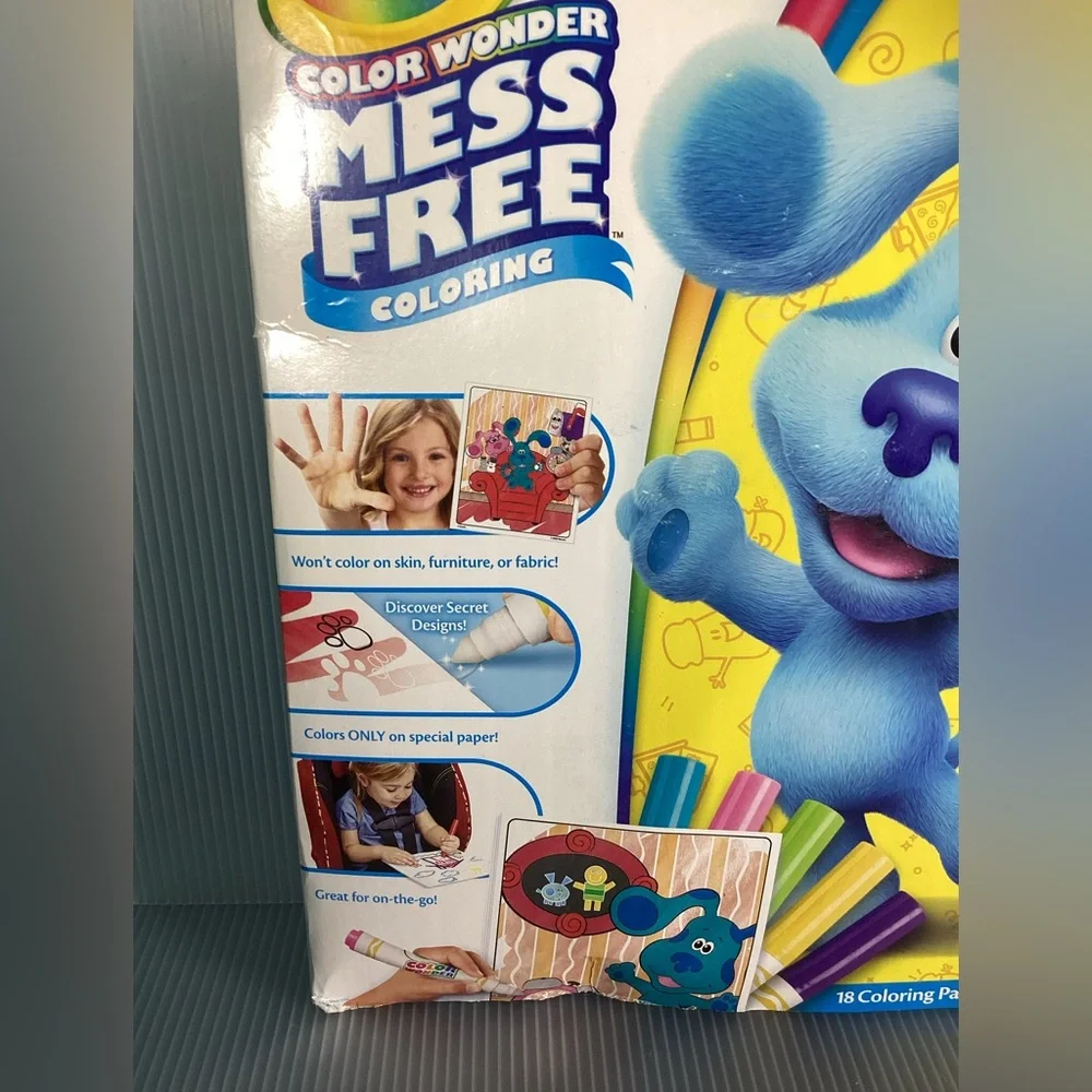 Crayola | Toys | Blues Clues Crayola Color Wonder Mess Free Coloring ...